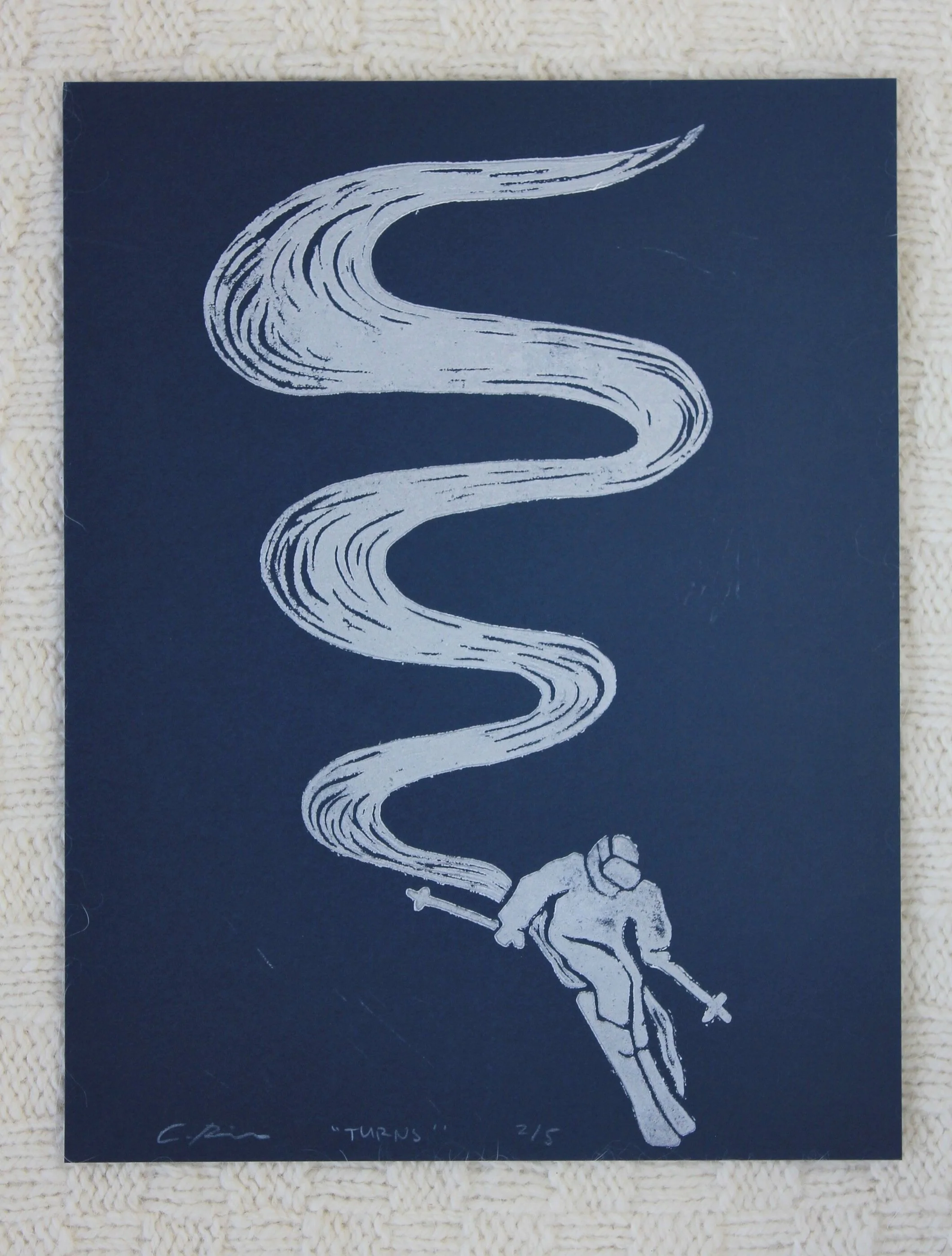 Enter to Win — Alpine Line Art