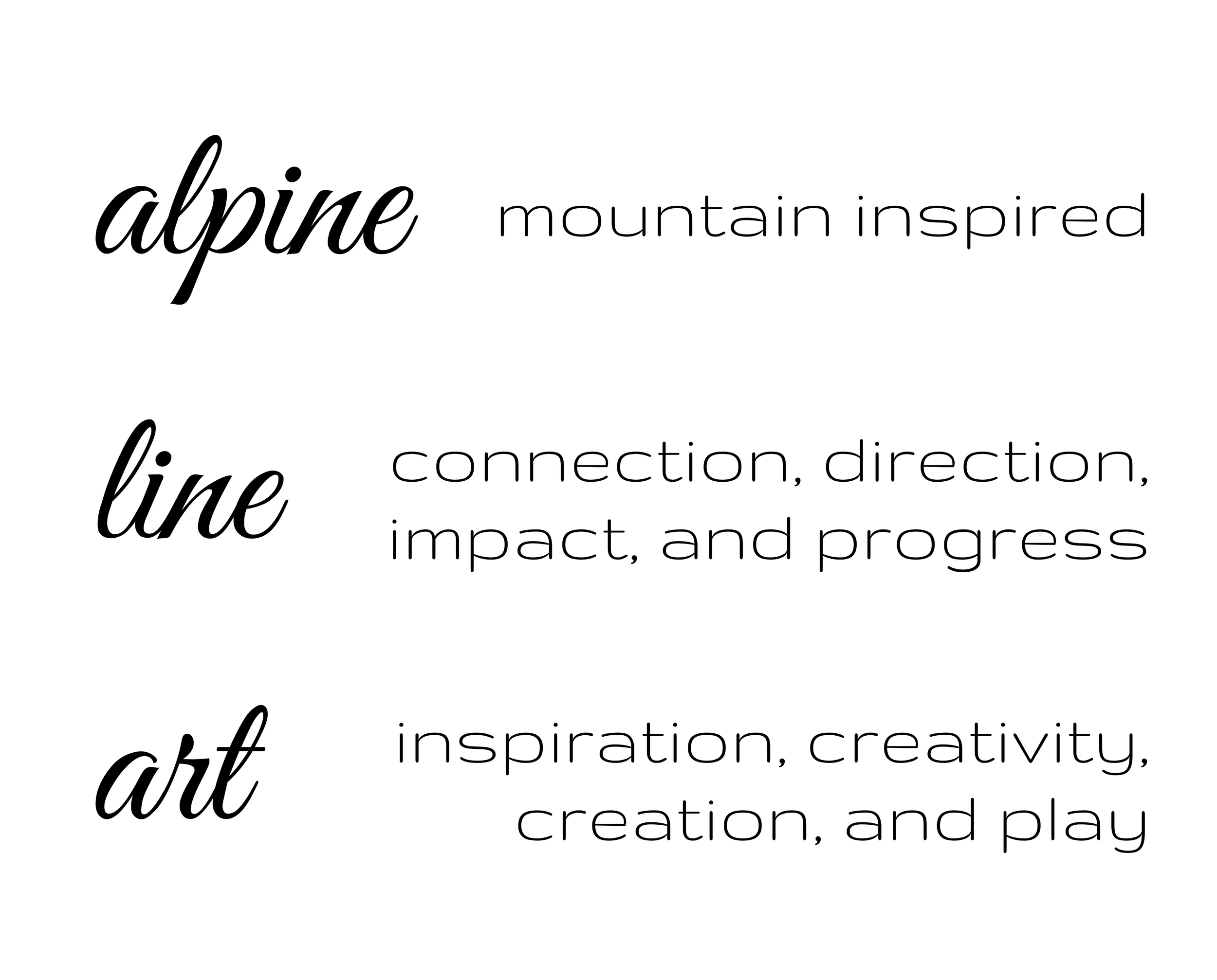 About — Alpine Line Art