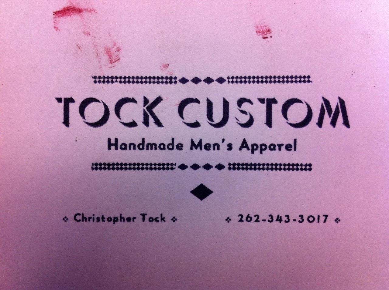 Contact — tock custom