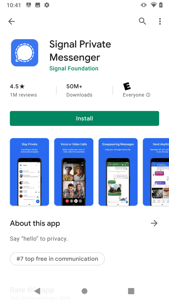 How to: Use Signal for Android [ka] — Localization Lab