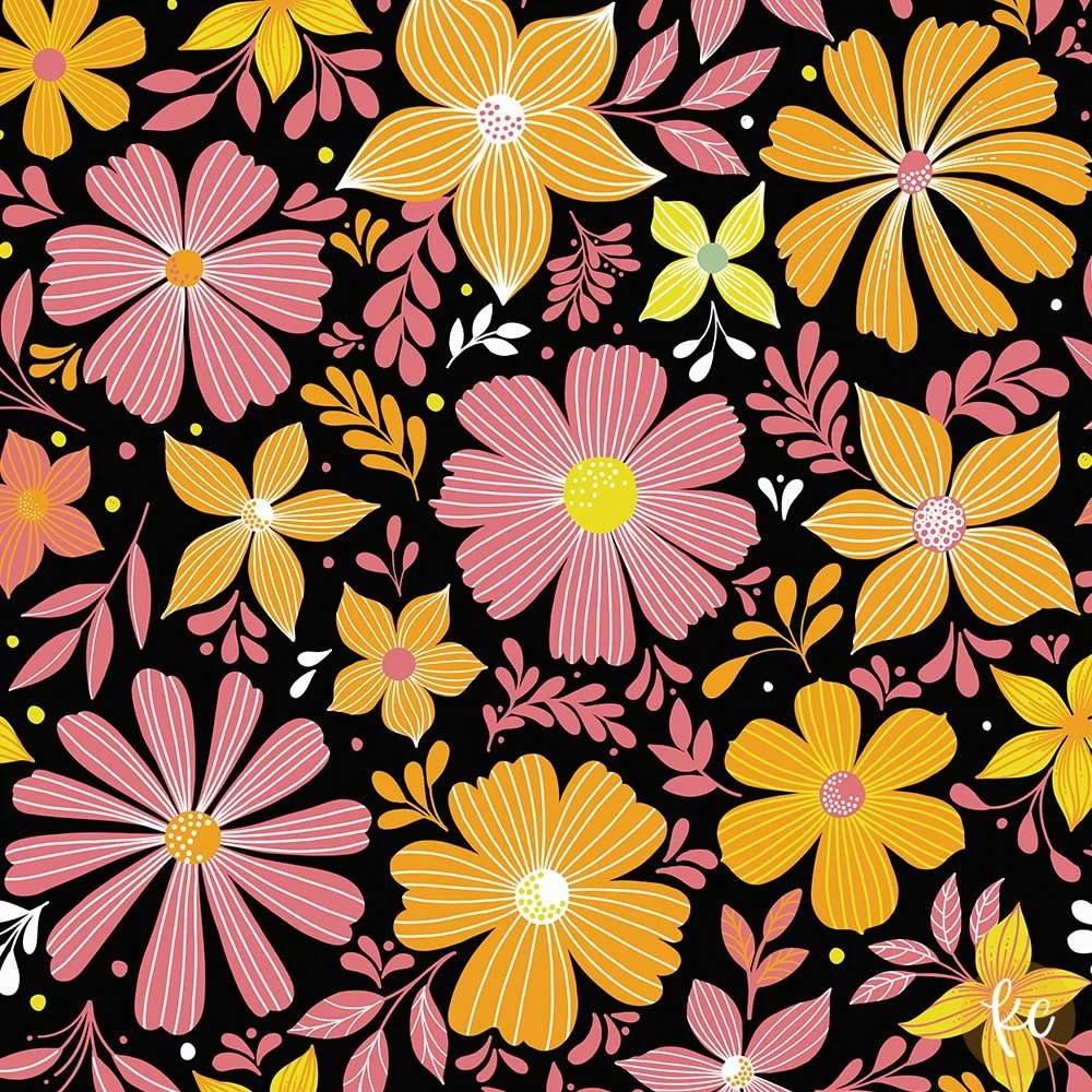 surface design — Kathryn Cole Floral Surface Design and Illustration