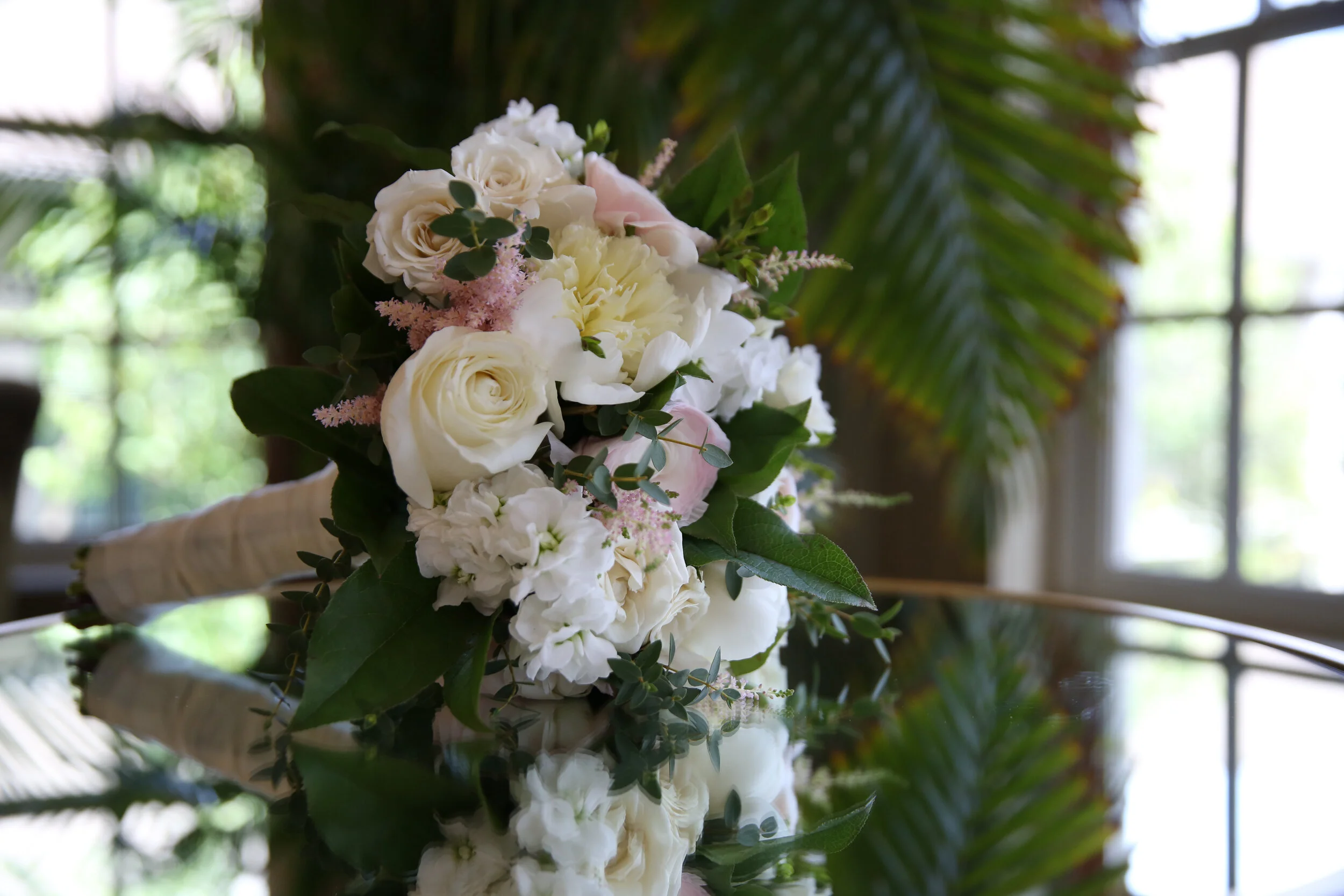 Blush Wedding in the Ballroom — J&M Floral and Event
