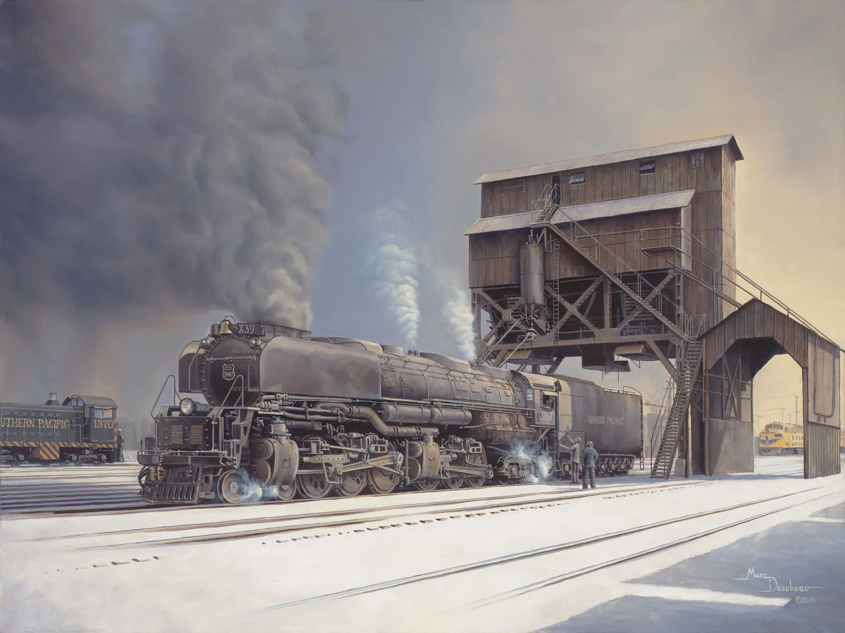 Railroad Art by Marc Desobeau, GRA
