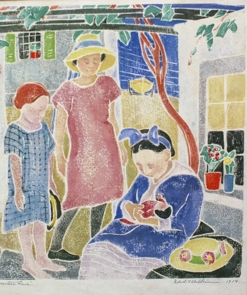 EDITH'S ART — Packed in a Trunk: The Lost Art of Edith Lake Wilkinson