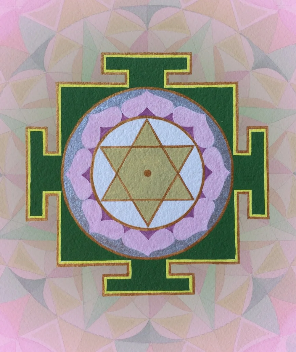 Matangi Yantra Painting: The Portal of Creative Shakti — Dr. Chanti ...