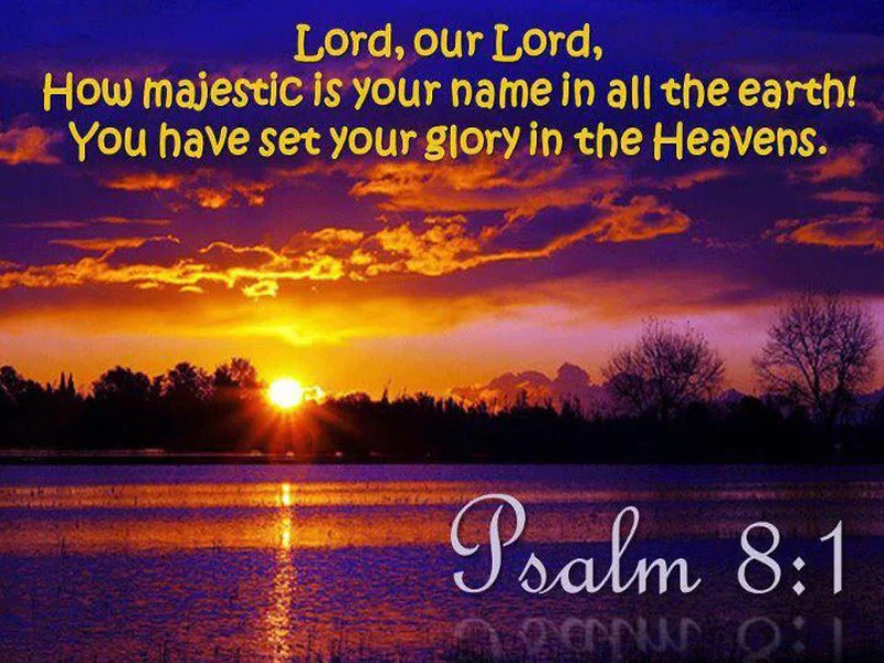 Psalm 8 Verse 1 FreehaAllyson