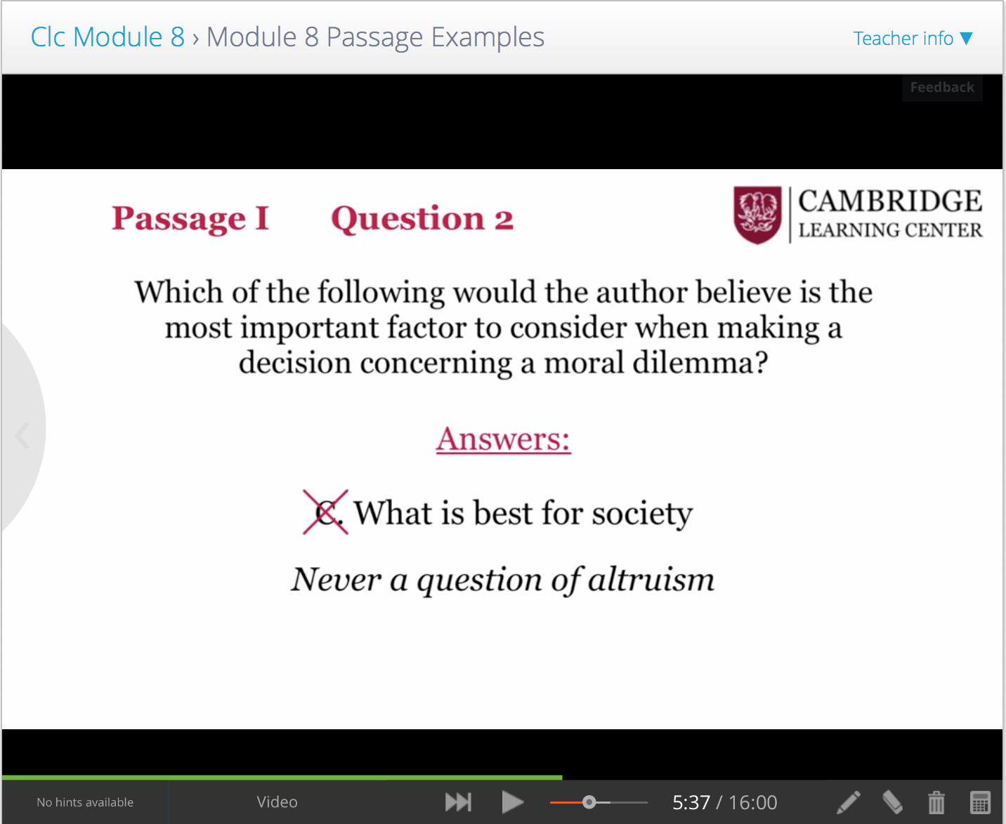 What ESL Students Need To Succeed In MCAT CARS Cambridge Learning Center