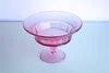 Pink Glass Compote — Otis + Pearl Partywares Vintage Event Rentals ...