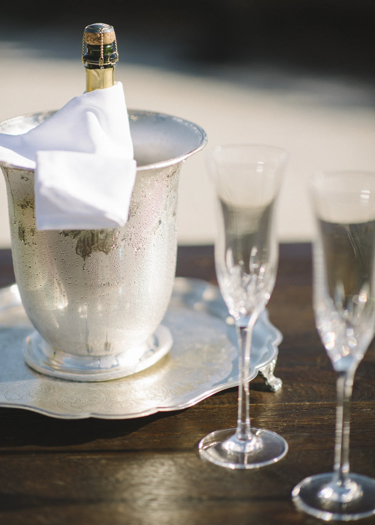 Silver Serving Platters — Otis + Pearl Partywares Vintage Event Rentals ...