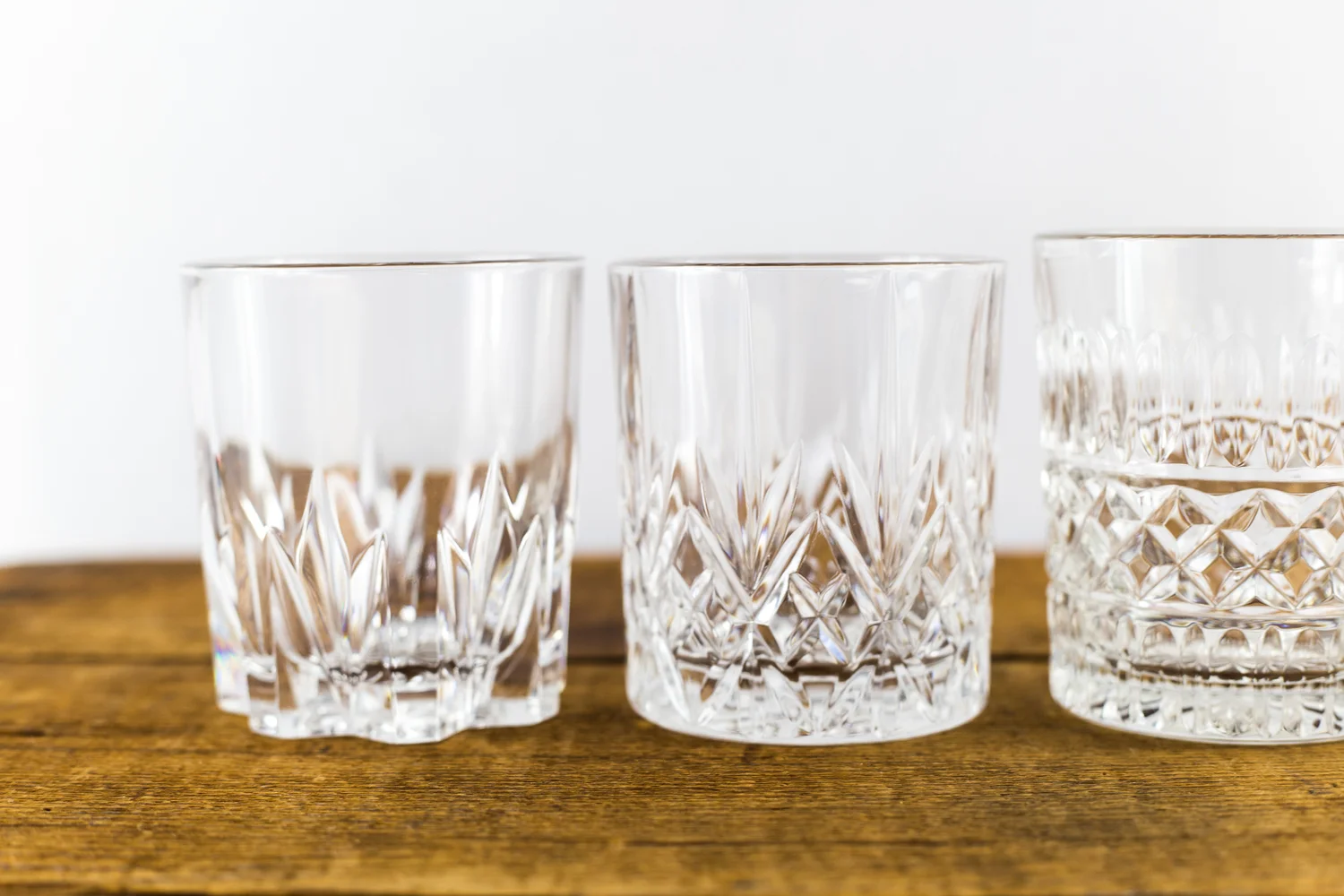 Rocks Glasses — Otis + Pearl Partywares Vintage Event Rentals Santa ...