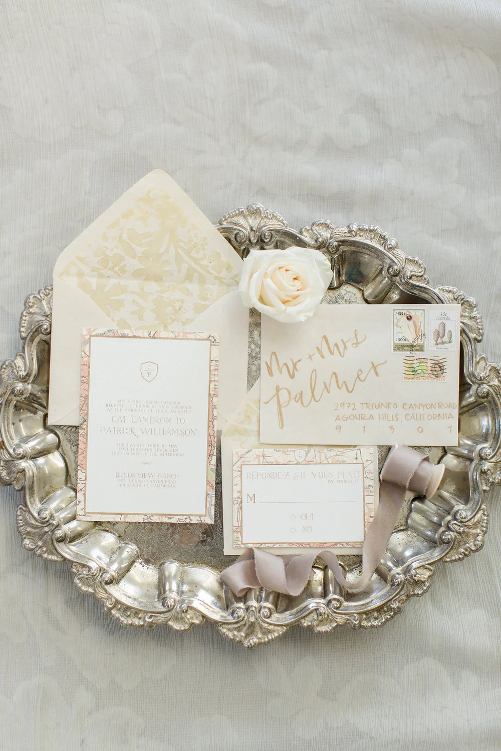 Silver Serving Platters — Otis + Pearl Partywares Vintage Event Rentals ...