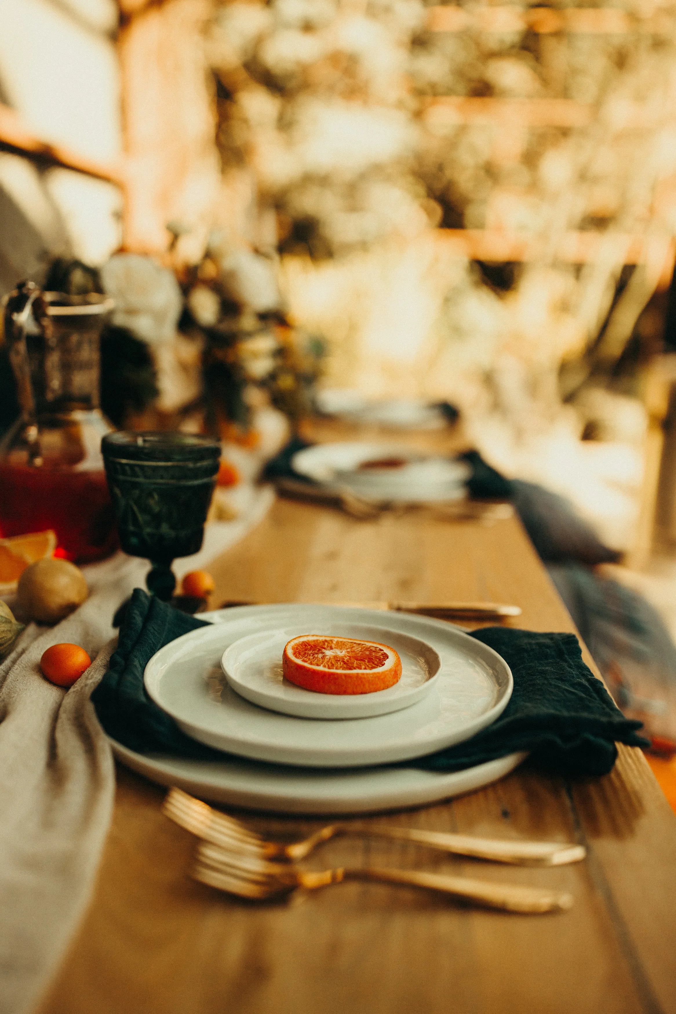Modern White Dinner — Otis + Pearl Partywares Vintage Event Rentals ...