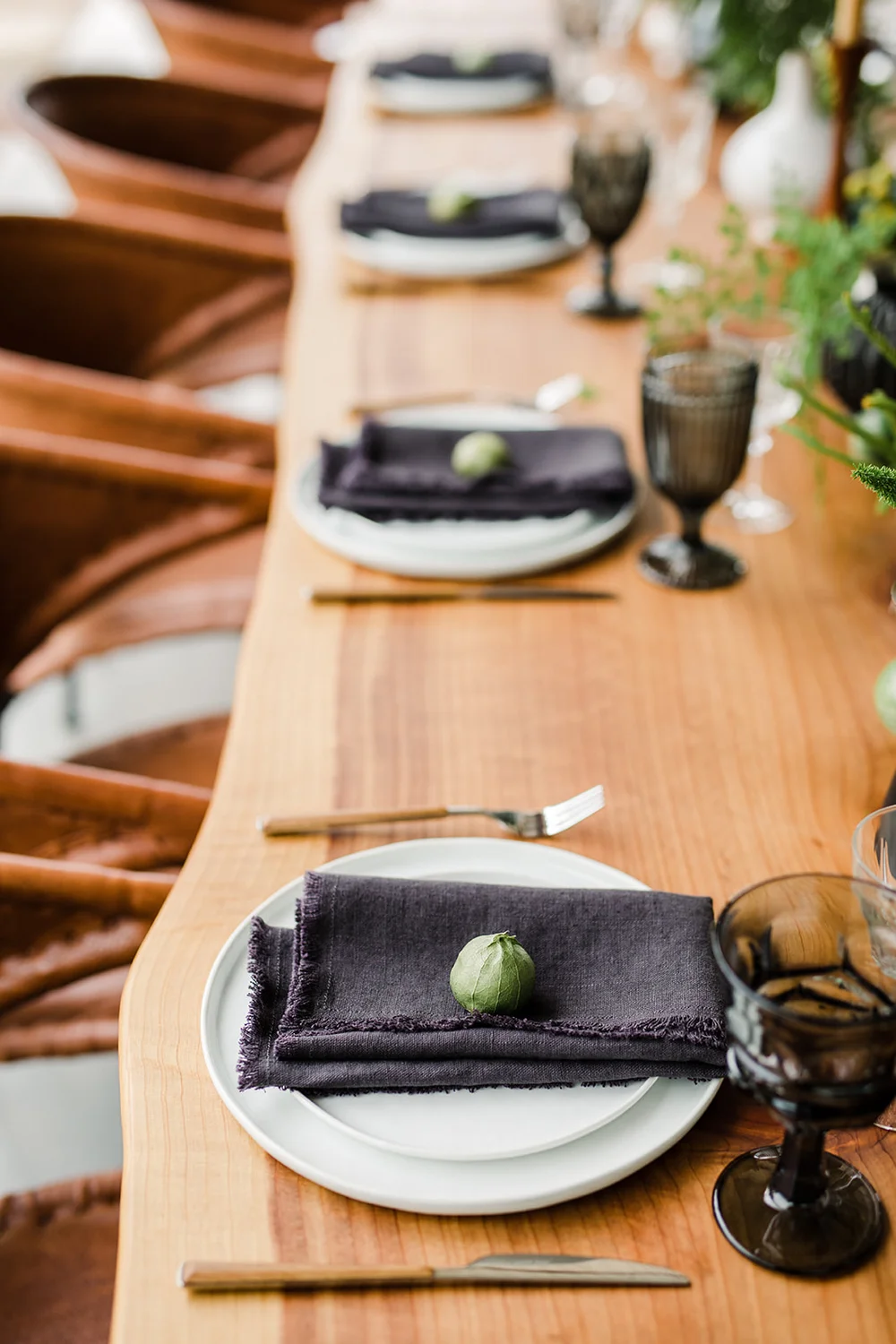 Modern White Dinner — Otis + Pearl Partywares Vintage Event Rentals ...