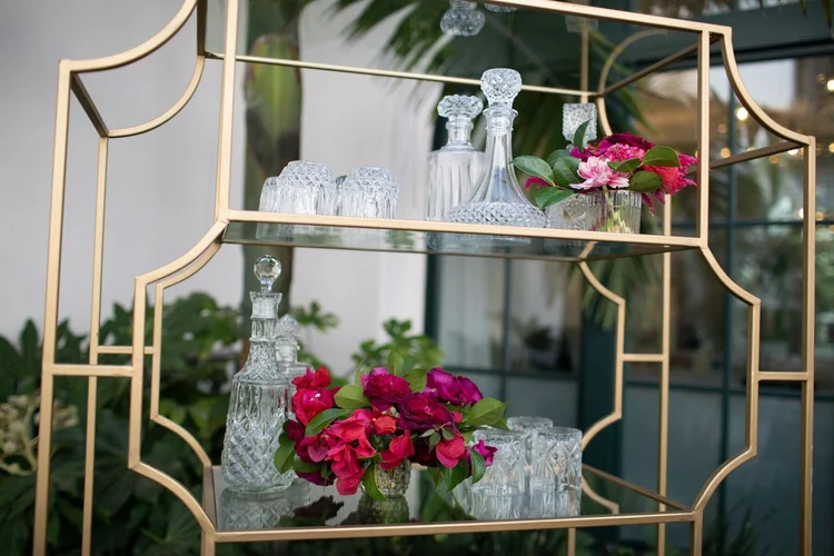 Clear Glass Decanters — Otis + Pearl Partywares Vintage Event Rentals ...