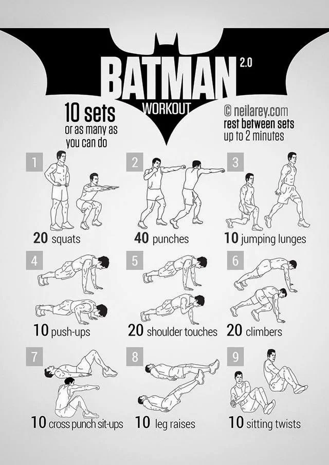 Train Like a Marvel or DC Character with these Superhero inspired ...