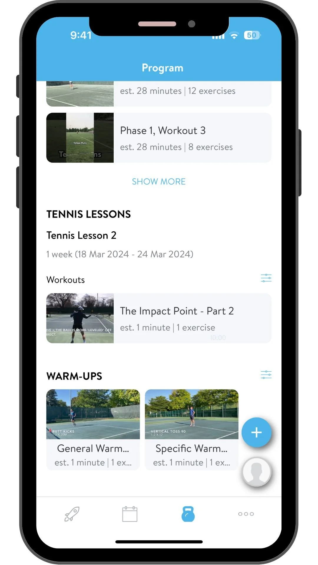 MP Plus App — Mattspoint Tennis
