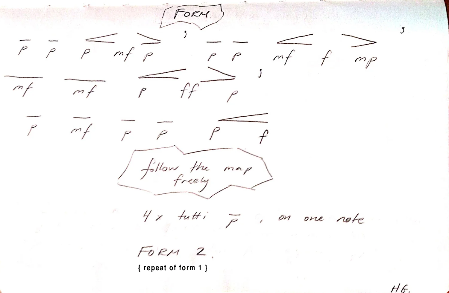 Hildur score — graphic scores