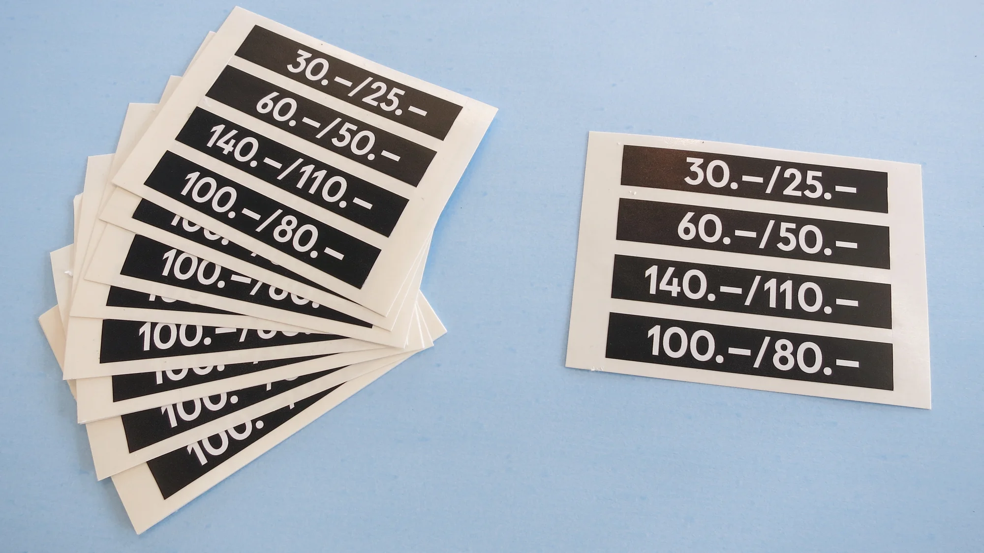 Aufkleber, Sticker, Abziehbilder Scheller Werbetechnik