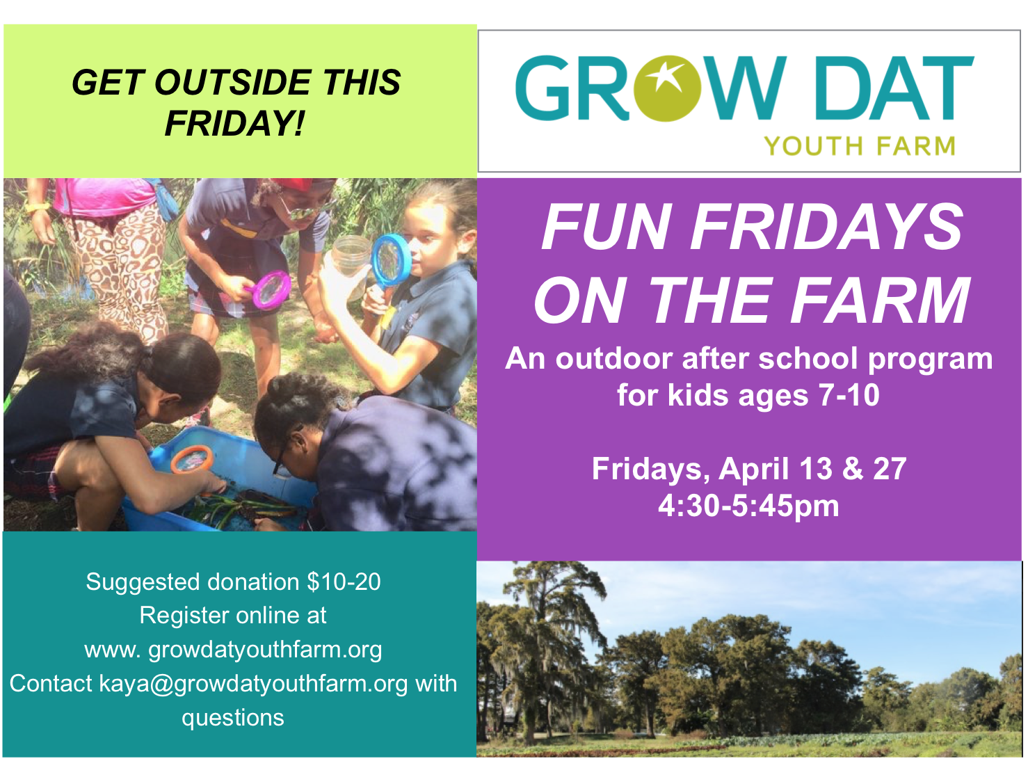 Events & Workshops — Grow Dat