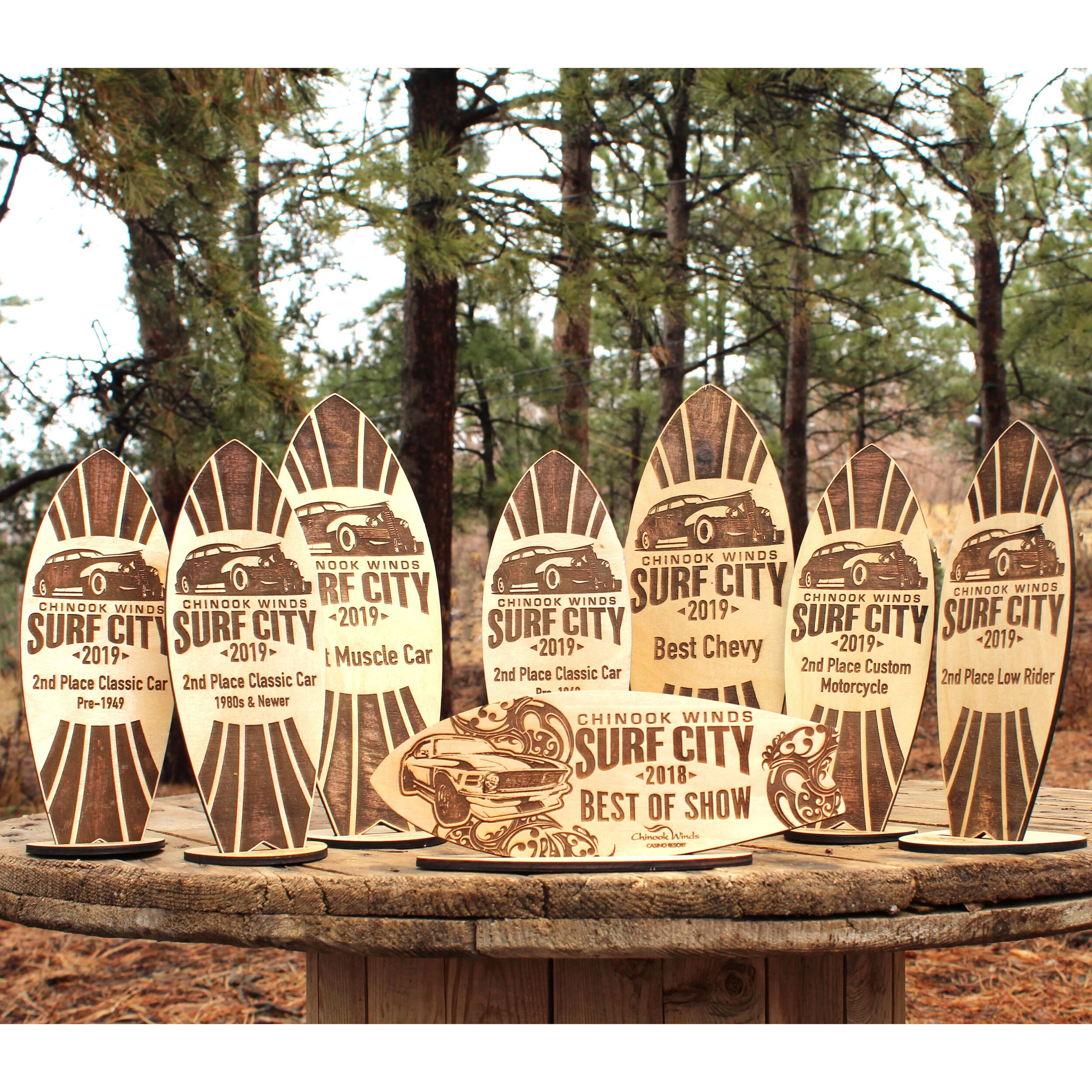 Surfboard Awards and Trophies — Surf Snow Promo