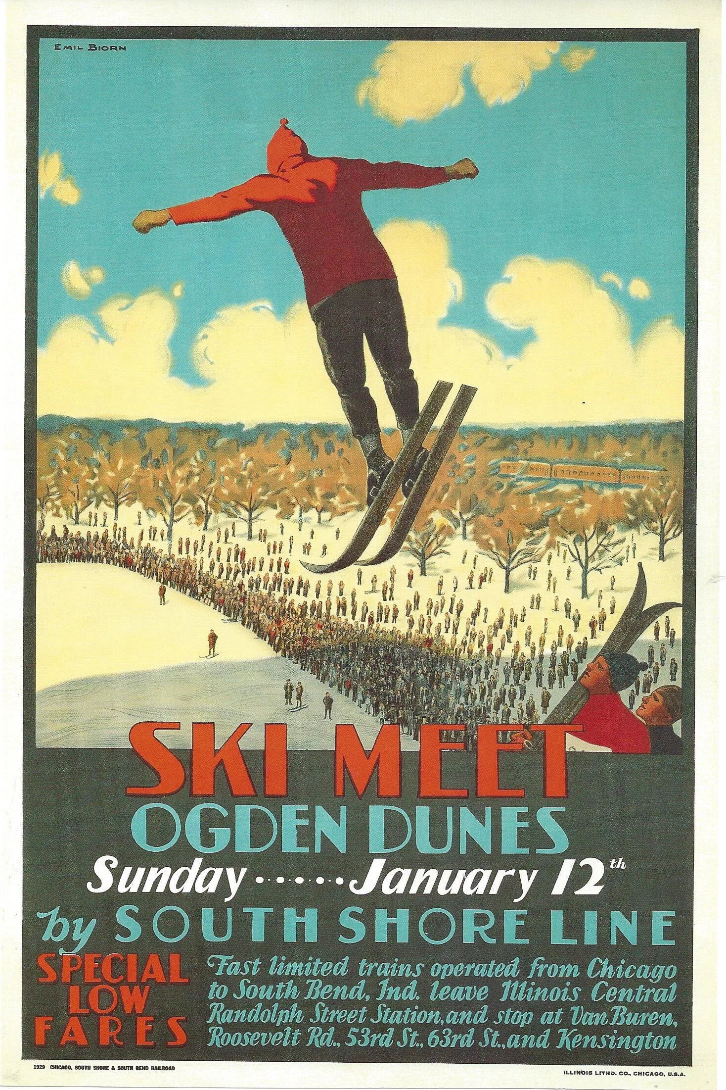 Ski Meet: Ogden Dunes — South Shore Arts, Northwest Indiana