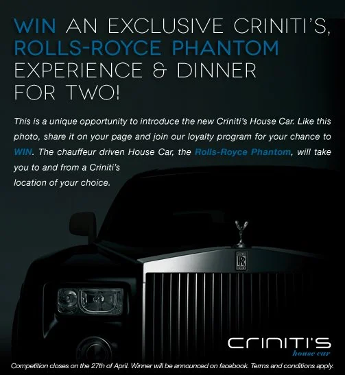 Criniti's — Carlos Raso