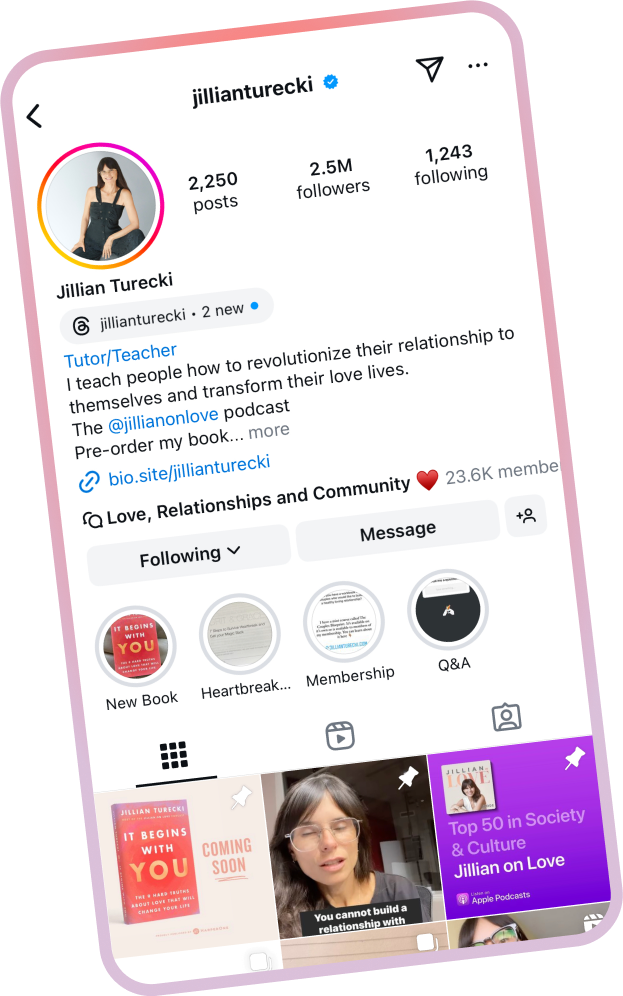 Book — JILLIAN TURECKI