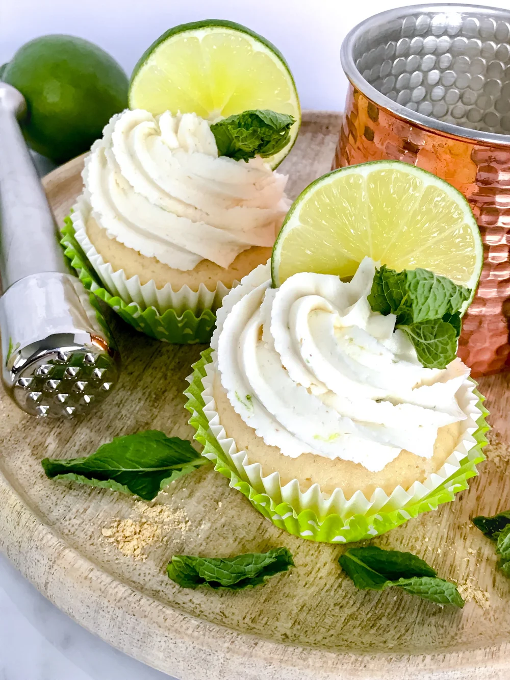 Moscow Mule Cupcakes — I Bake, You Bake