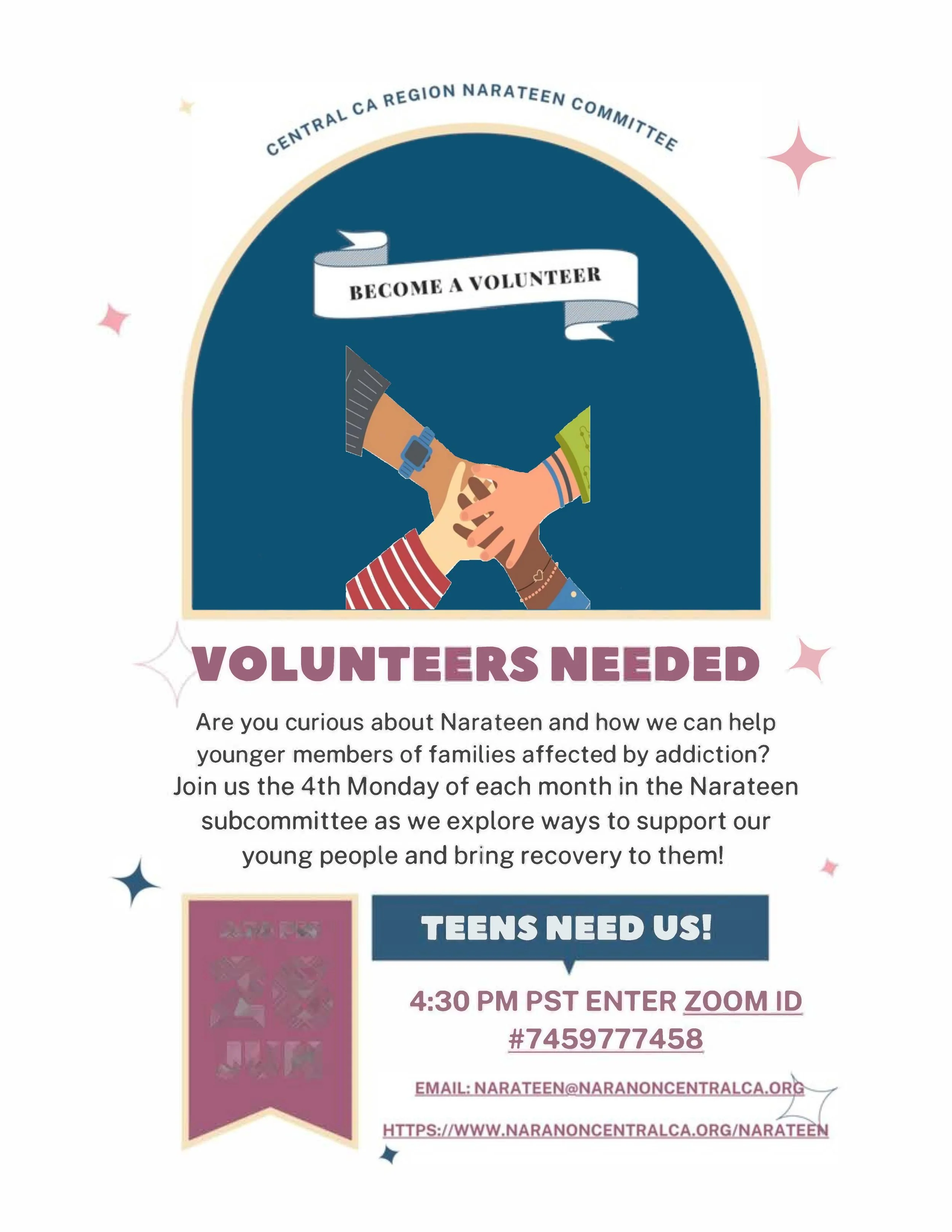 Activities, Events, Service — Nar-Anon Family Groups Central California