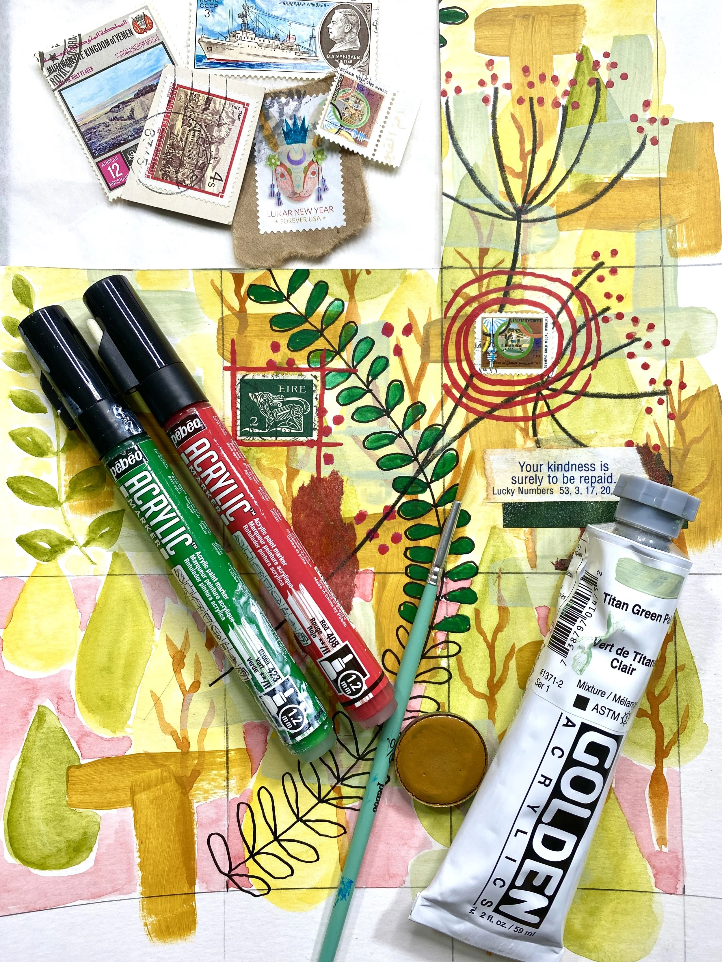 Making Artist Trading Cards — Tristina Dietz Elmes, Artist