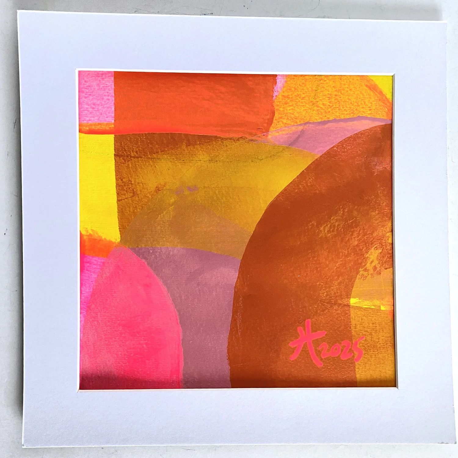 Squeegee Swipe Art with Acrylic Paints Live — Tristina Dietz Elmes, Artist