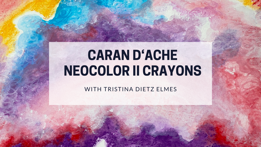 Caran D'Ache NeoColor II Water Soluble Crayon Play — Tristina Dietz ...