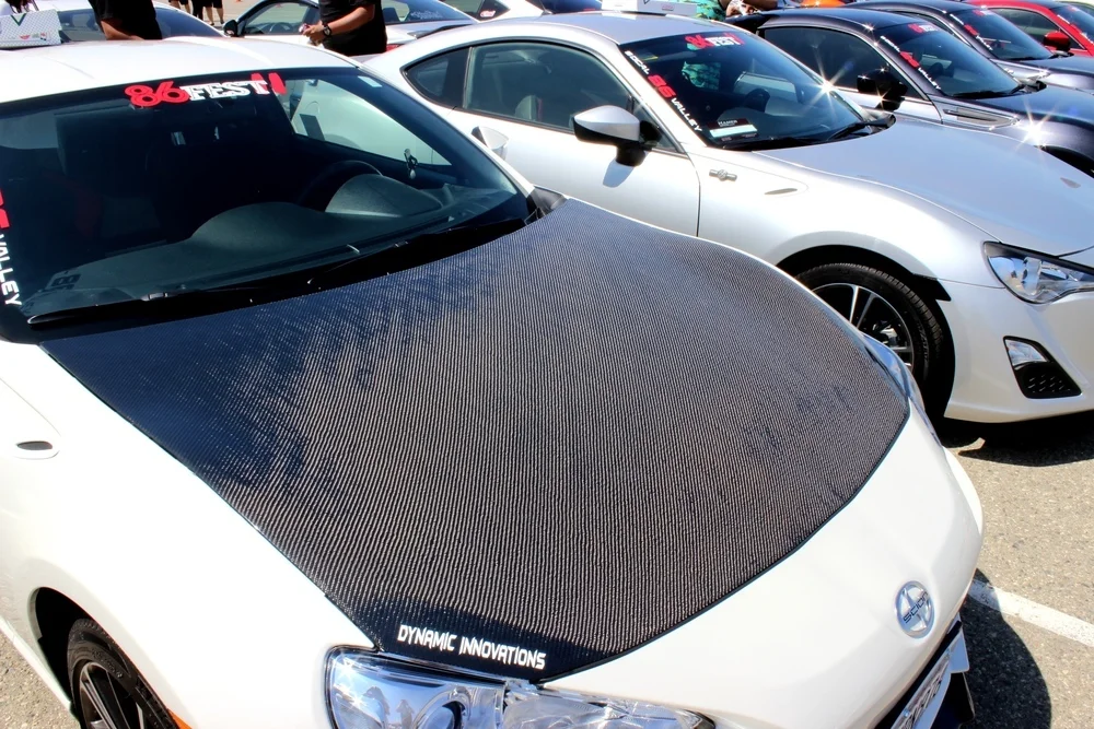 OEM Carbon Fiber & Honeycomb Kevlar Hood — Fly1 Motorsports