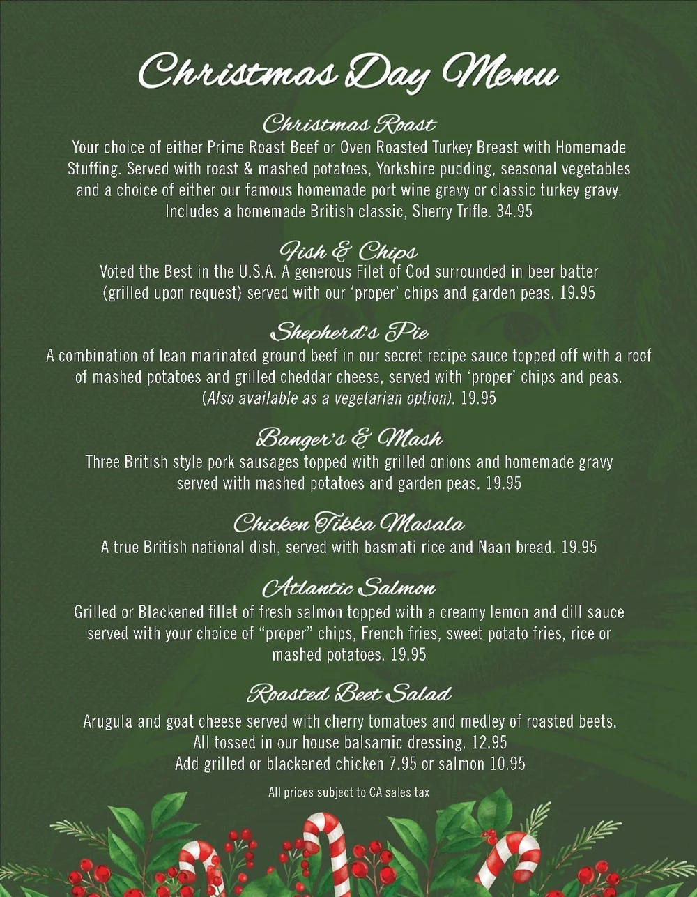 Events — Shakespeare Pub