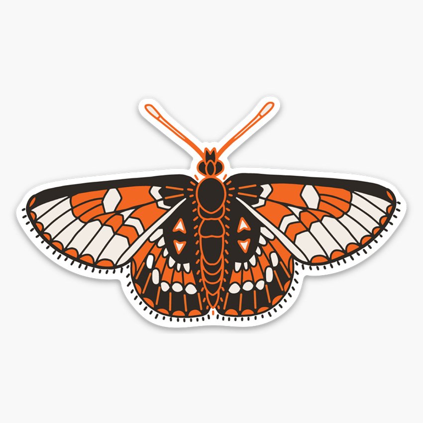 Edith's Checkerspot Butterfly — FIELD GUIDE DESIGNS
