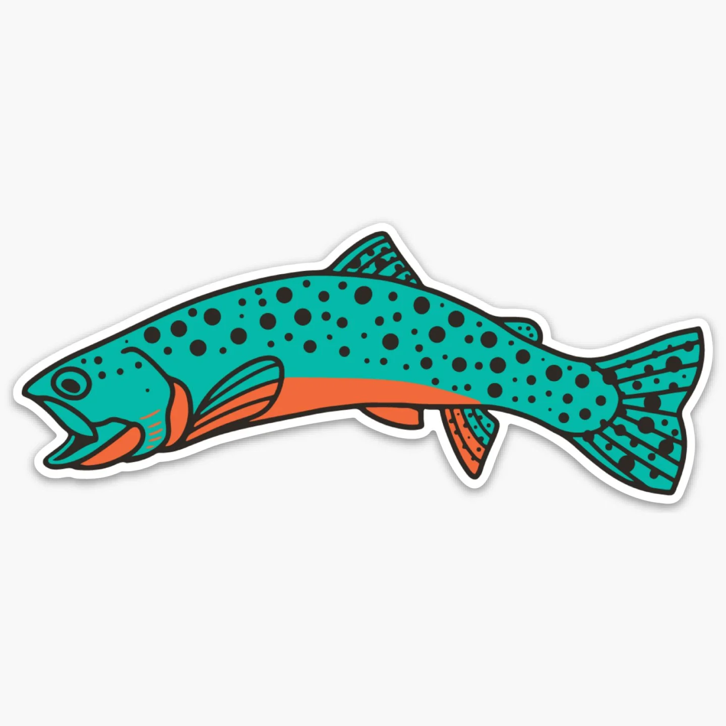 Westslope Cutthroat Trout Sticker — FIELD GUIDE DESIGNS