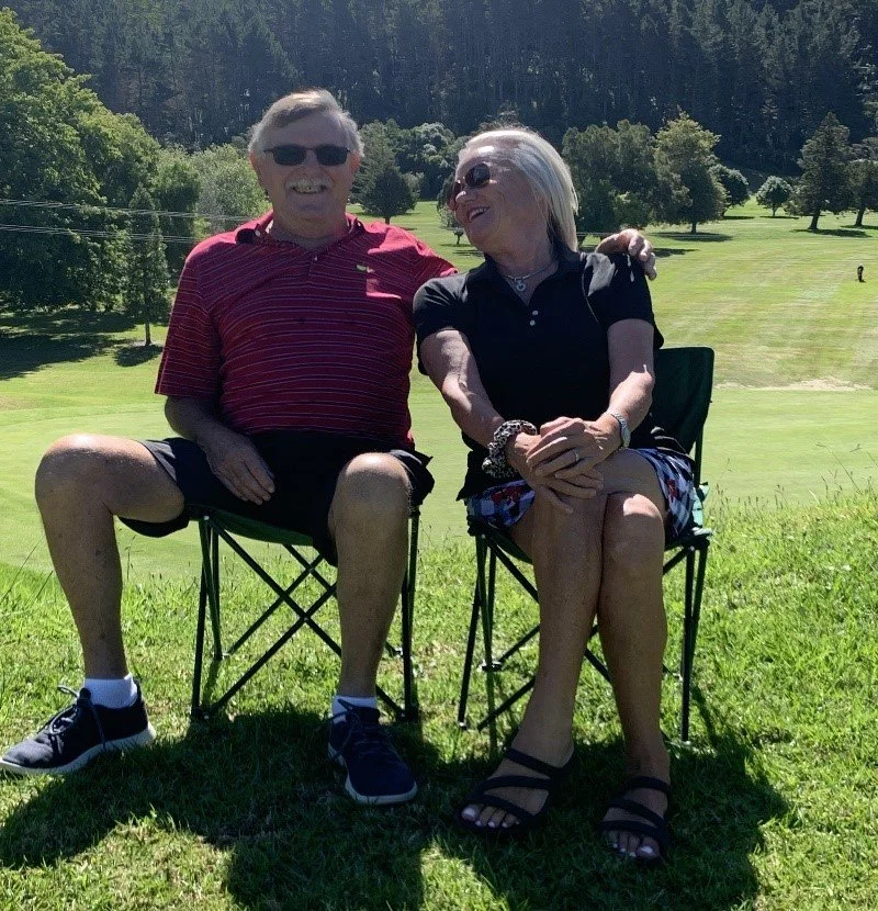 Richard packs his bag. — Golfer Pacific New Zealand