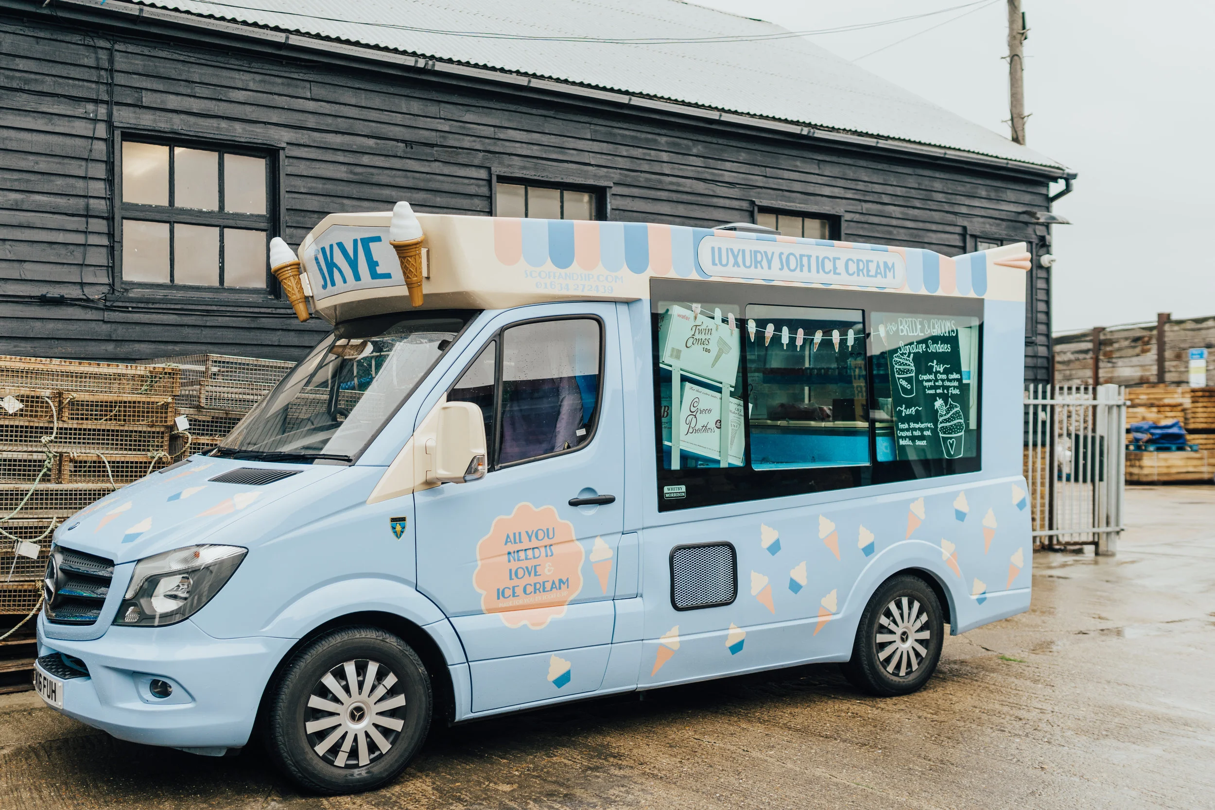 Modern Ice Cream Vans — Scoff & Sip - Ice cream van hire, vintage ice ...