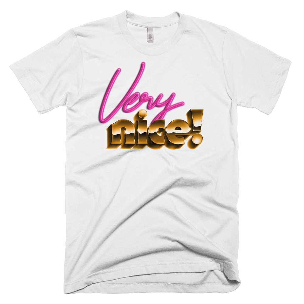 "Very Nice" Limited Edition Graphic Tee — Akade Wear | Retrowave ...