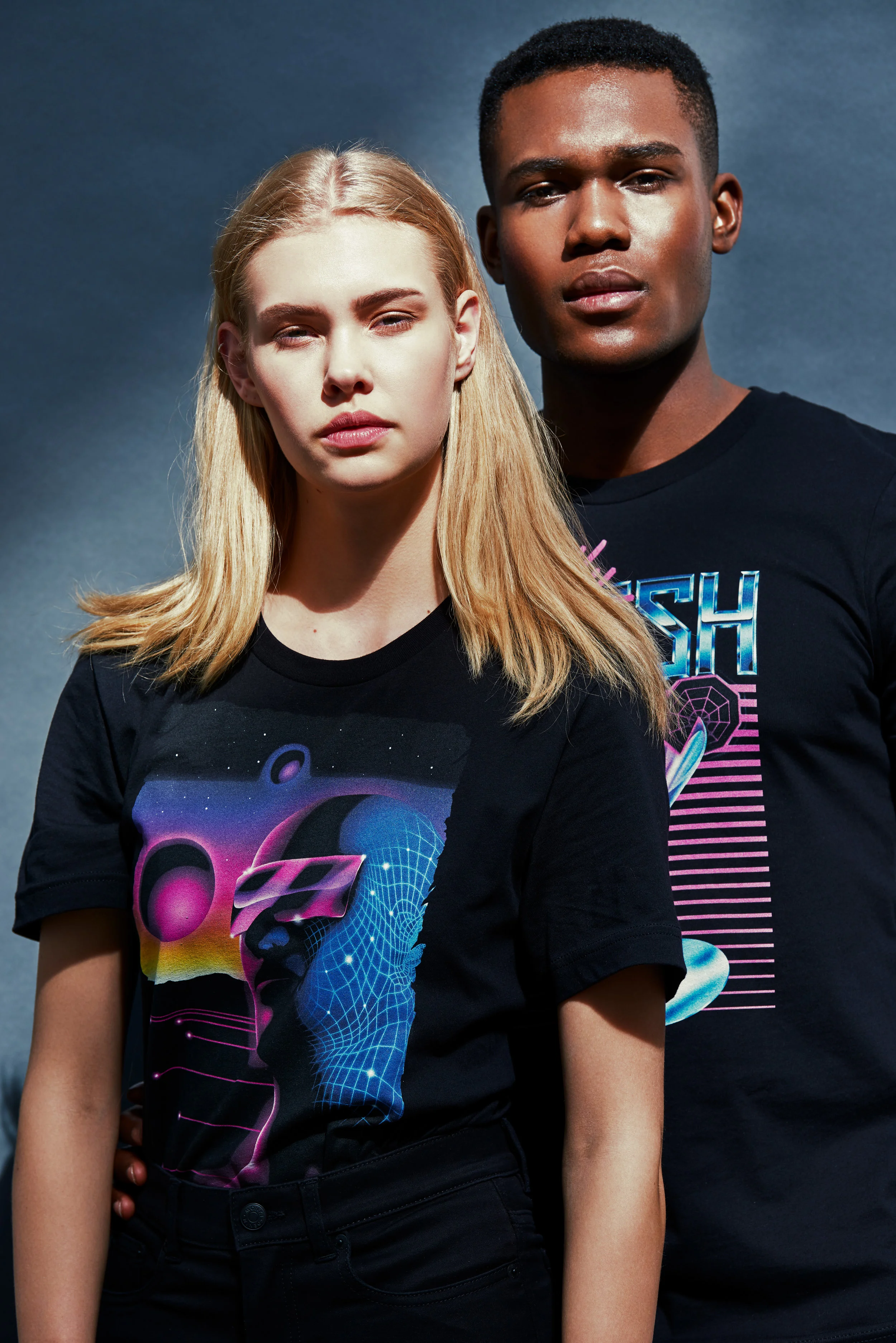 Neon Eloquence | SS17 | Unisex Editorial | — Akade Wear | Retrowave ...