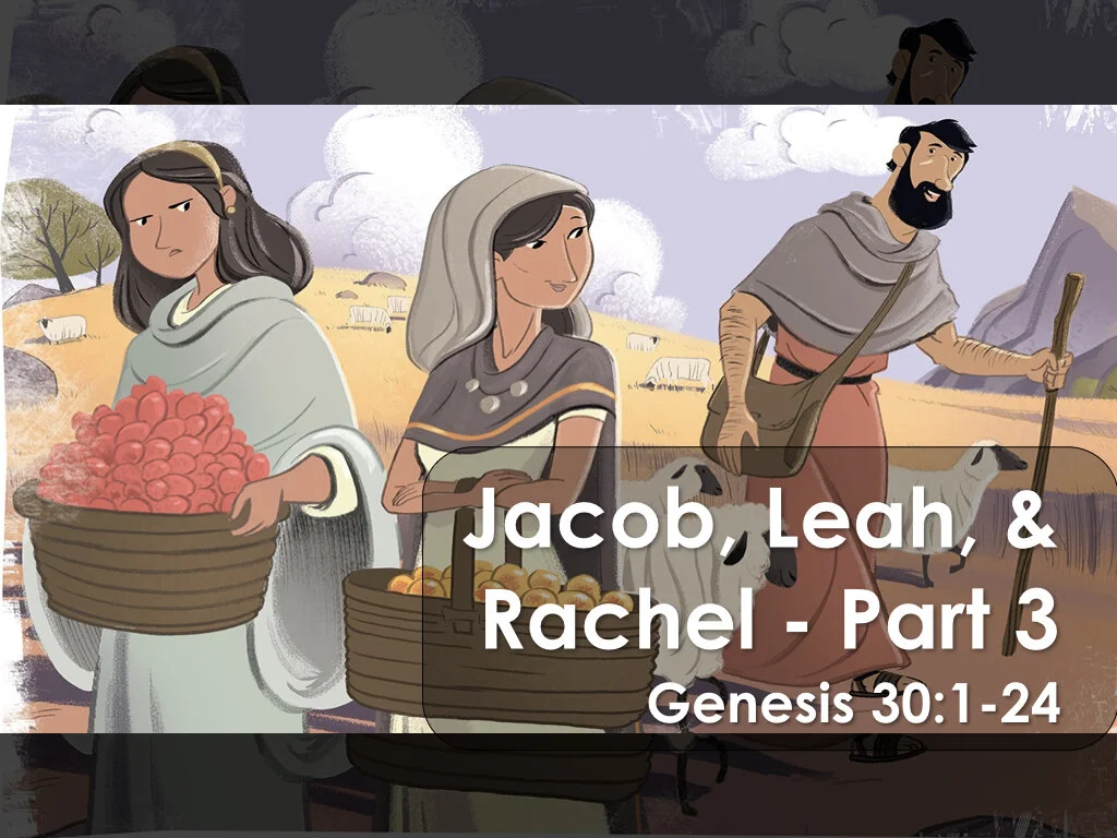 Jacob And Rachel And Leah