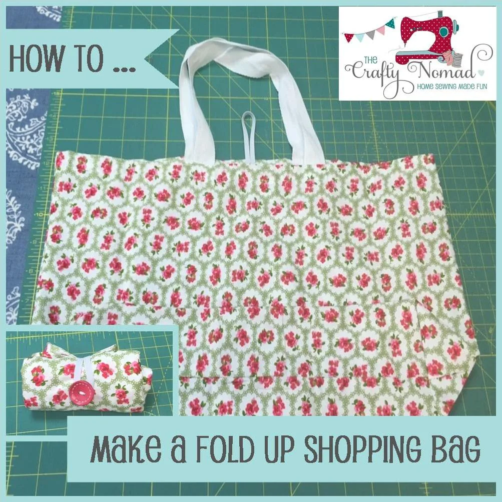 Fold Up Shopping Bag Tutorial — Online Quilt Courses & Quilt Patterns ...