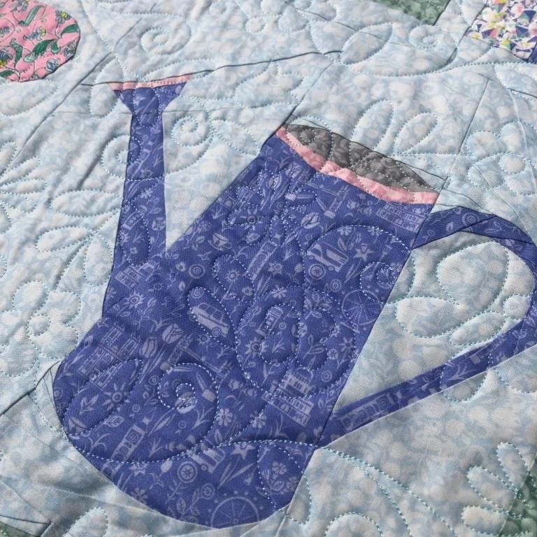 British Sew-a-Row Quilt: Potting Shed Blocks — Online Quilt Courses ...