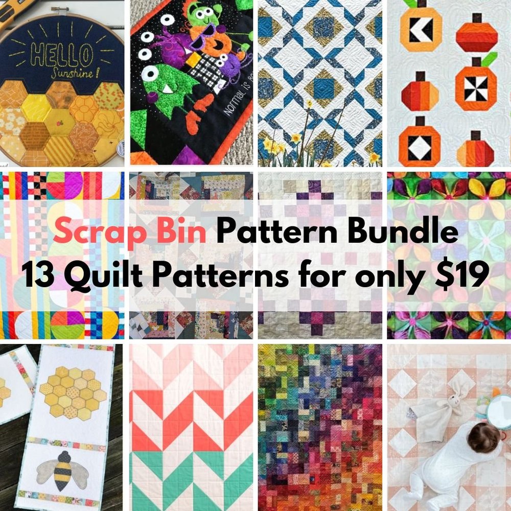 Scrap Bin Pattern Bundle — Online Quilt Courses & Quilt Patterns from ...