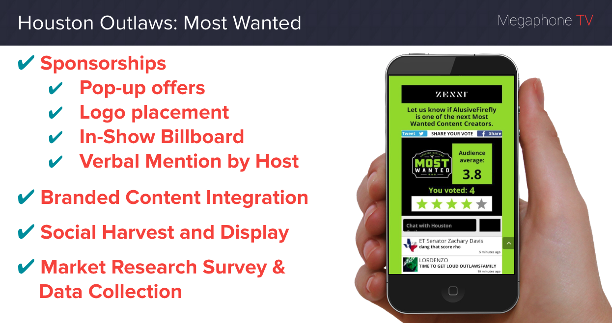 Megaphone Launches Fan Feed and Twitch Sponsorships - Megaphone TV