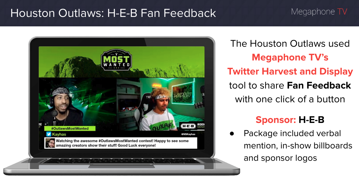 Megaphone Launches Fan Feed and Twitch Sponsorships - Megaphone TV