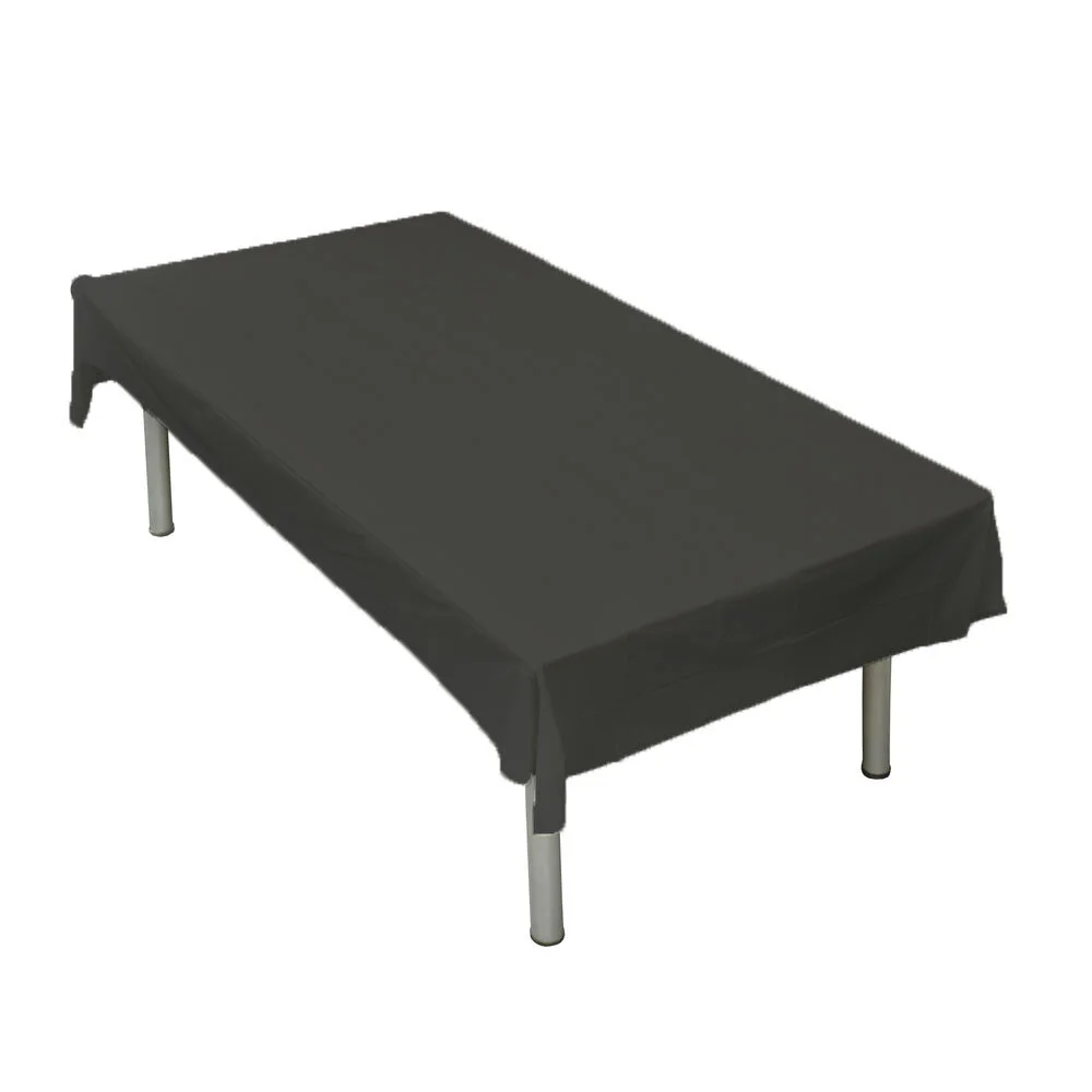BLACK Compostable Tablecloths (2 COUNT) — Earth's Natural Alternative®