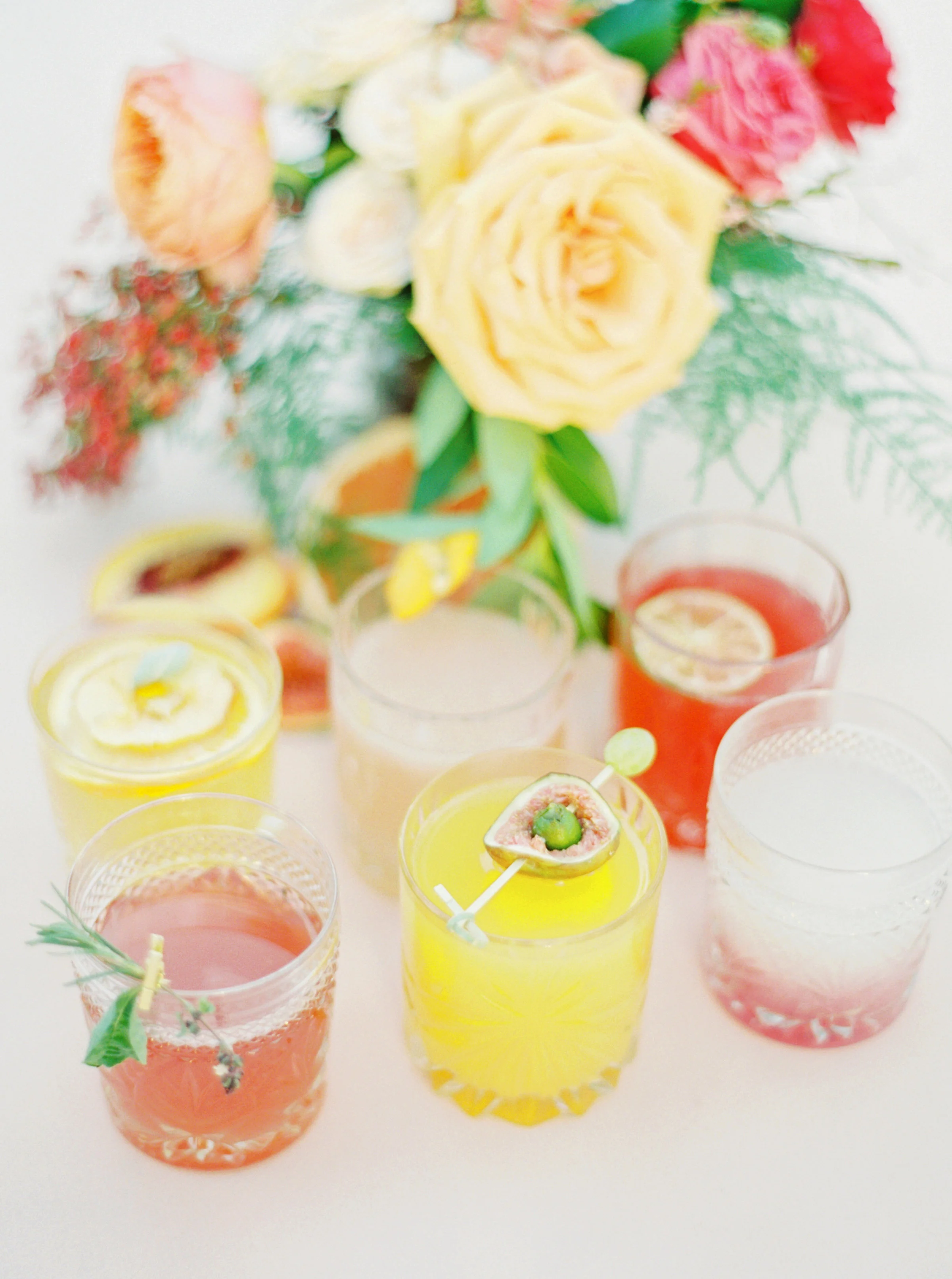 Colorful Brunch Wedding Styled Shoot featured on Style Me Pretty ...