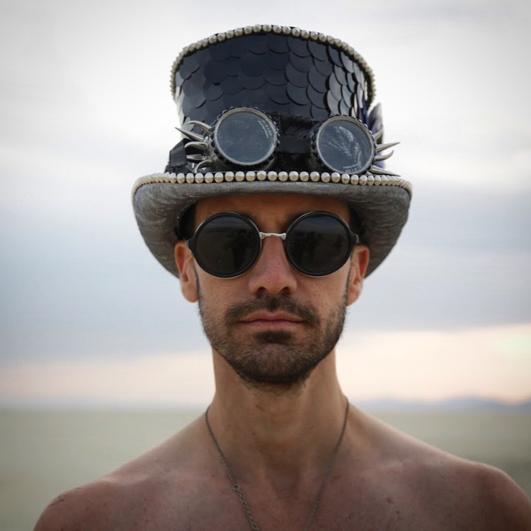 Bespoke Top Hat — Love KHAOS | Ethically Made Festival Clothing ...