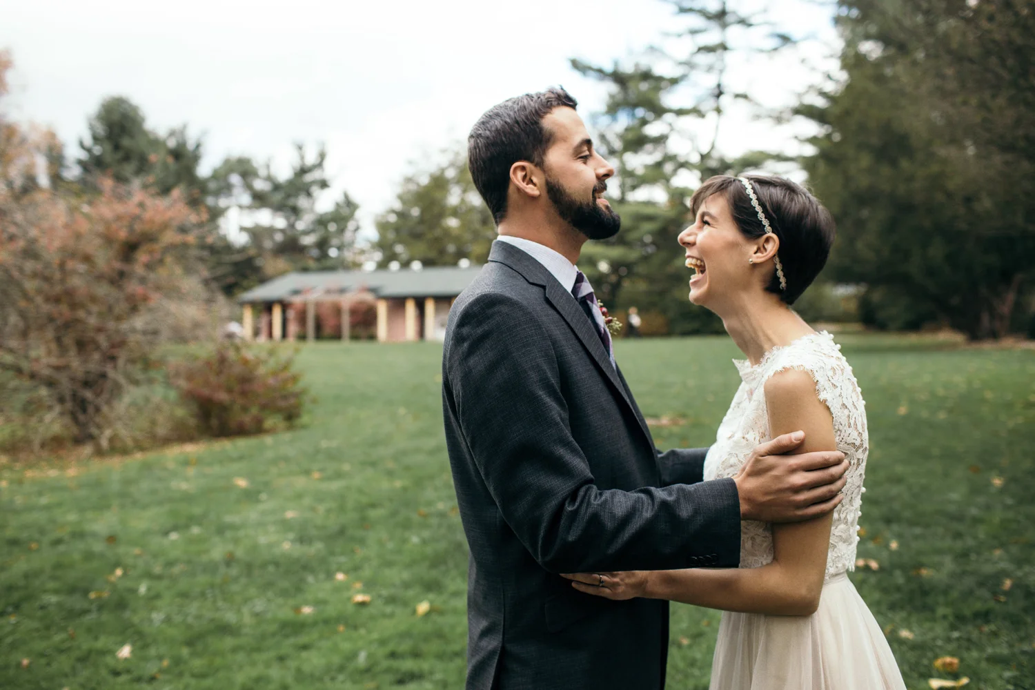 Real Couples // A Private Quaker Ceremony in a Tree: Darren + Elyse ...